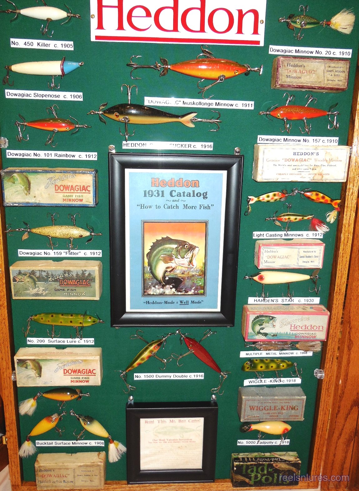 James Heddon's Sons Lures - Dowagiac, MI